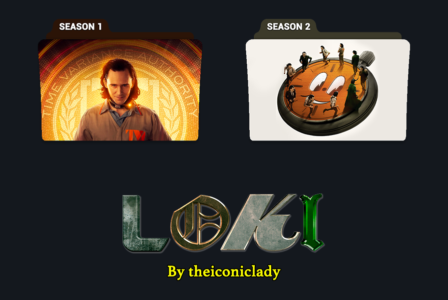 Loki Season Folder Icons by theiconiclady on DeviantArt