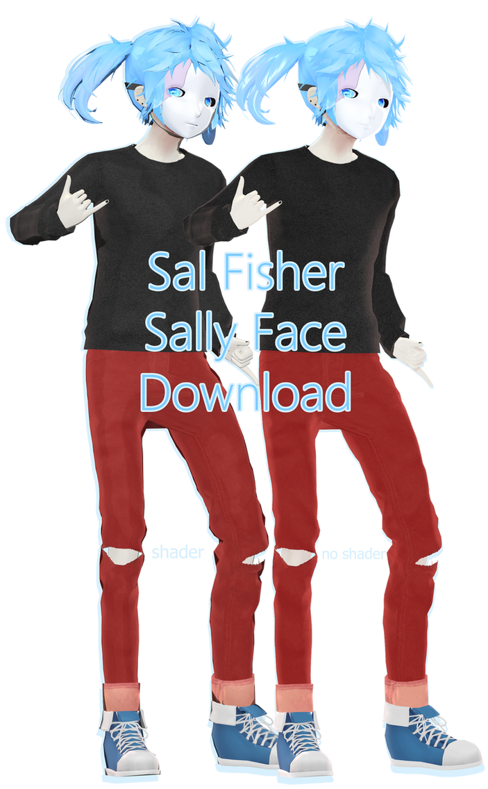 Sally Face DL fixed* by RindayooMMD on DeviantArt