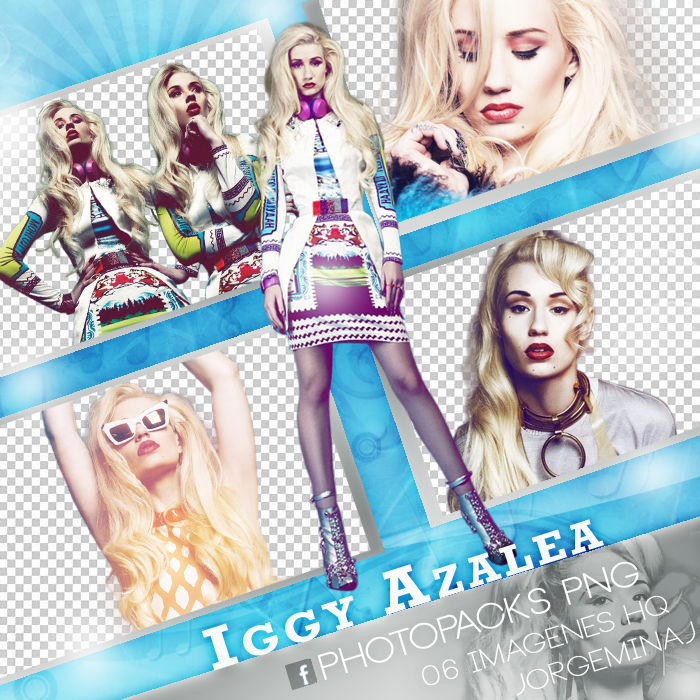 Pack png: Iggy Azalea by JorgeMinaj on DeviantArt