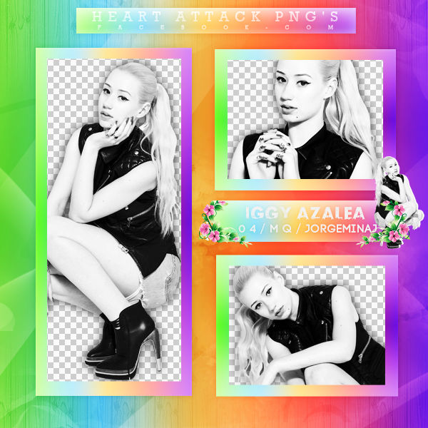 Pack png: Iggy Azalea by JorgeMinaj on DeviantArt