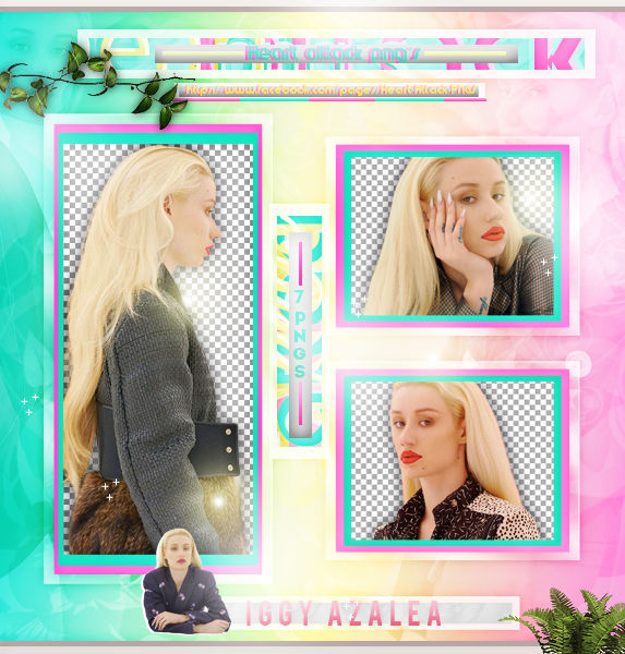 Pack png: Iggy Azalea by JorgeMinaj on DeviantArt