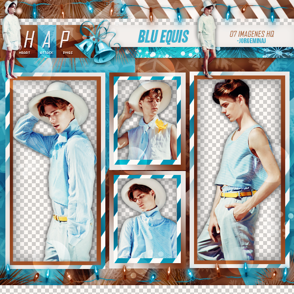 Pack png: Blu Equis by JorgeMinaj on DeviantArt