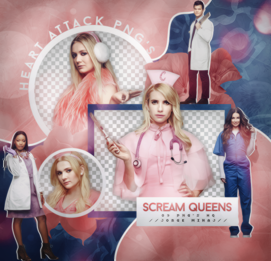 Pack png: Scream Queens by JorgeMinaj on DeviantArt