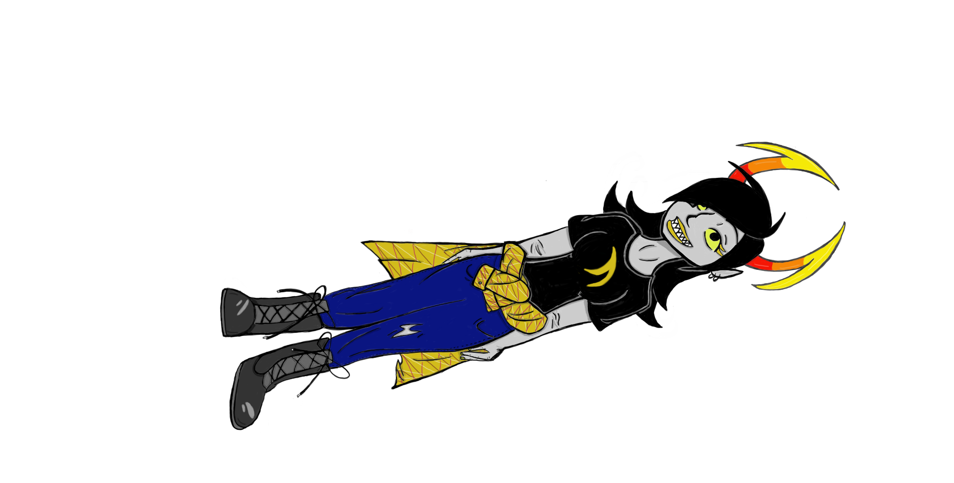 Yellow oc by indigophonix on DeviantArt