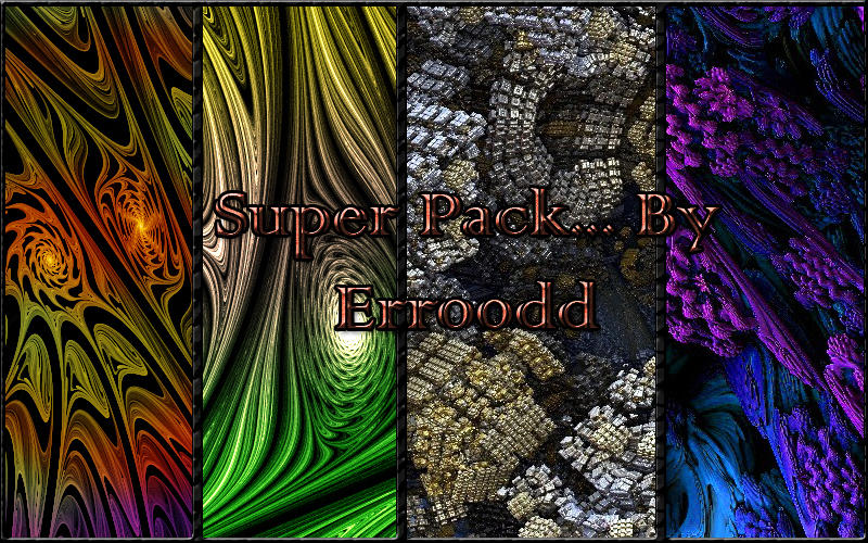 super pack fractals... by Erroodd on DeviantArt