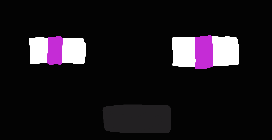 Enderman Face Stencil