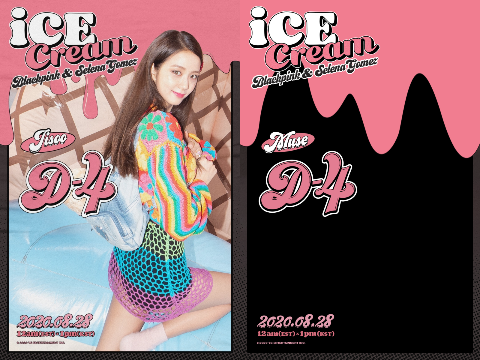 Template #12 BLACKPINK ICE CREAM TEASER by dystoca on DeviantArt