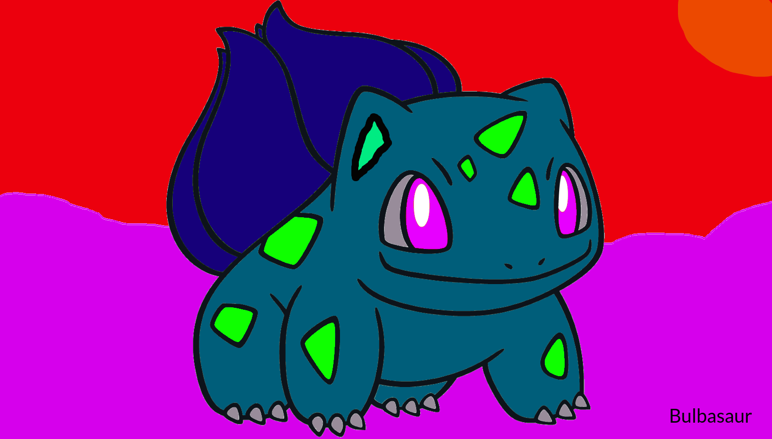 Shadow Bulbasaur of Shadow Pokemon by Bradley-W on DeviantArt