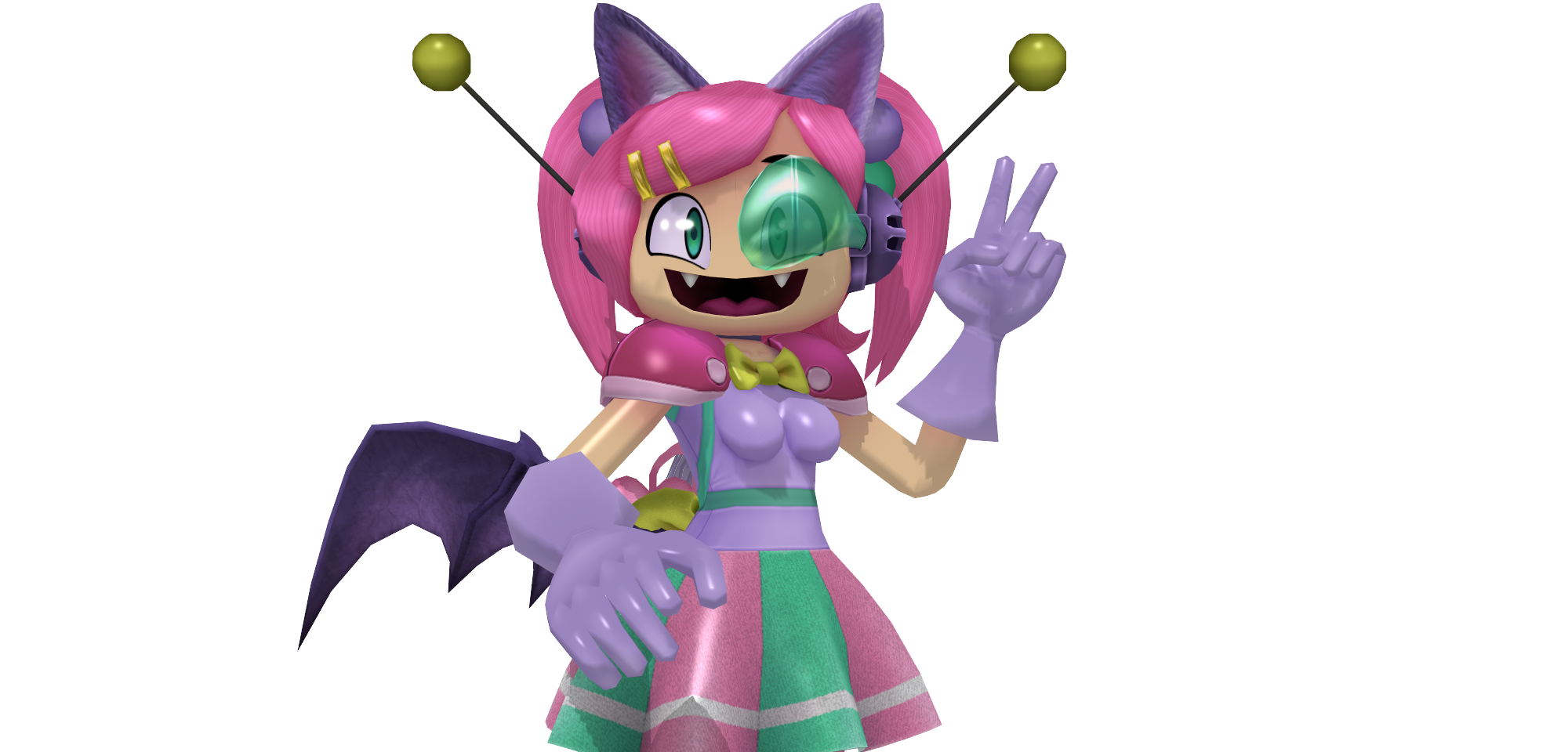 MMD Kebako The Cat Girl DL by ShadowlesWOLF on DeviantArt