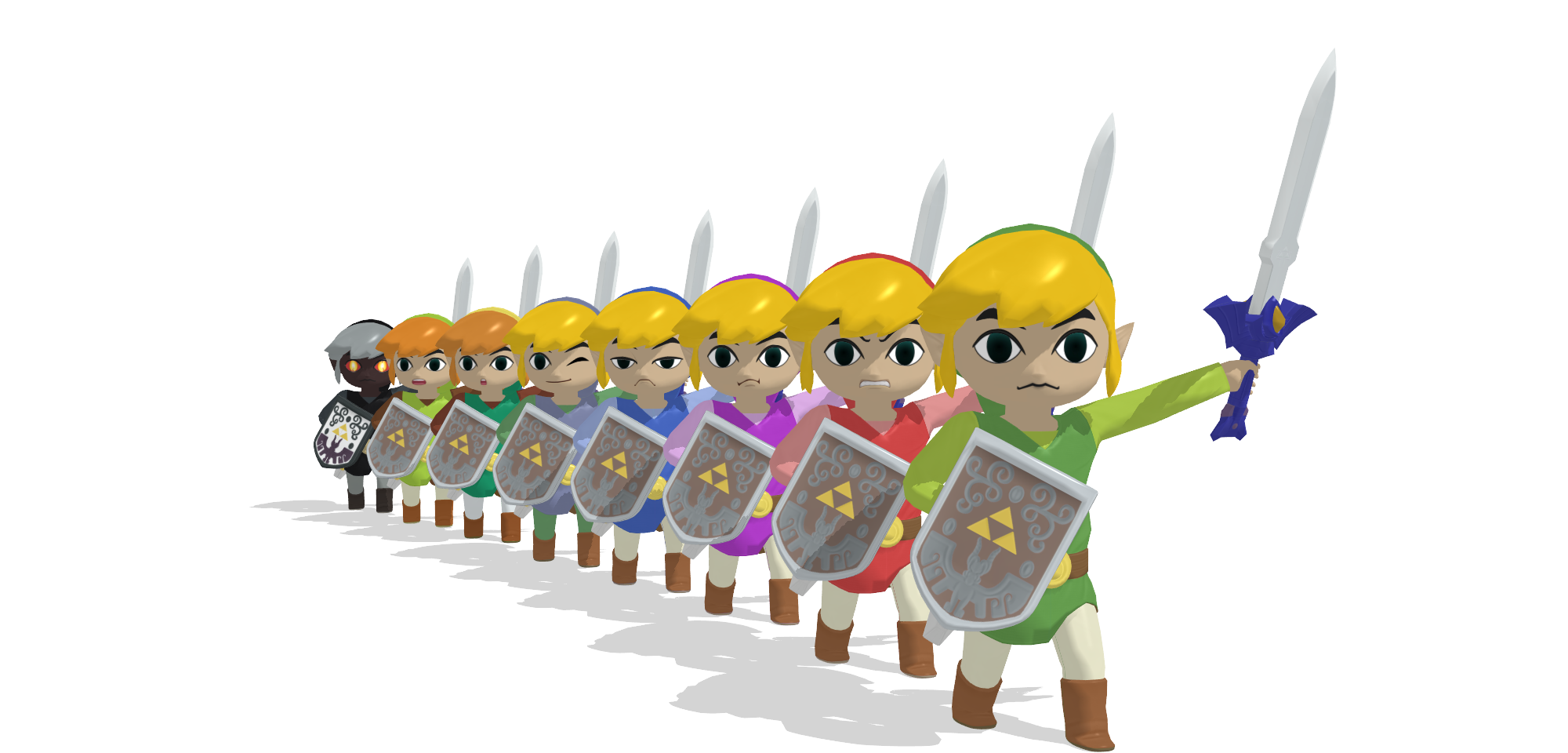 [MMD] SSB Wii U Toon Link DL by ShadowlesWOLF on DeviantArt