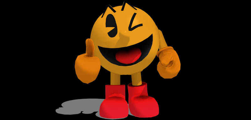 Pac-Man in MMD by ShadowlesWOLF on DeviantArt