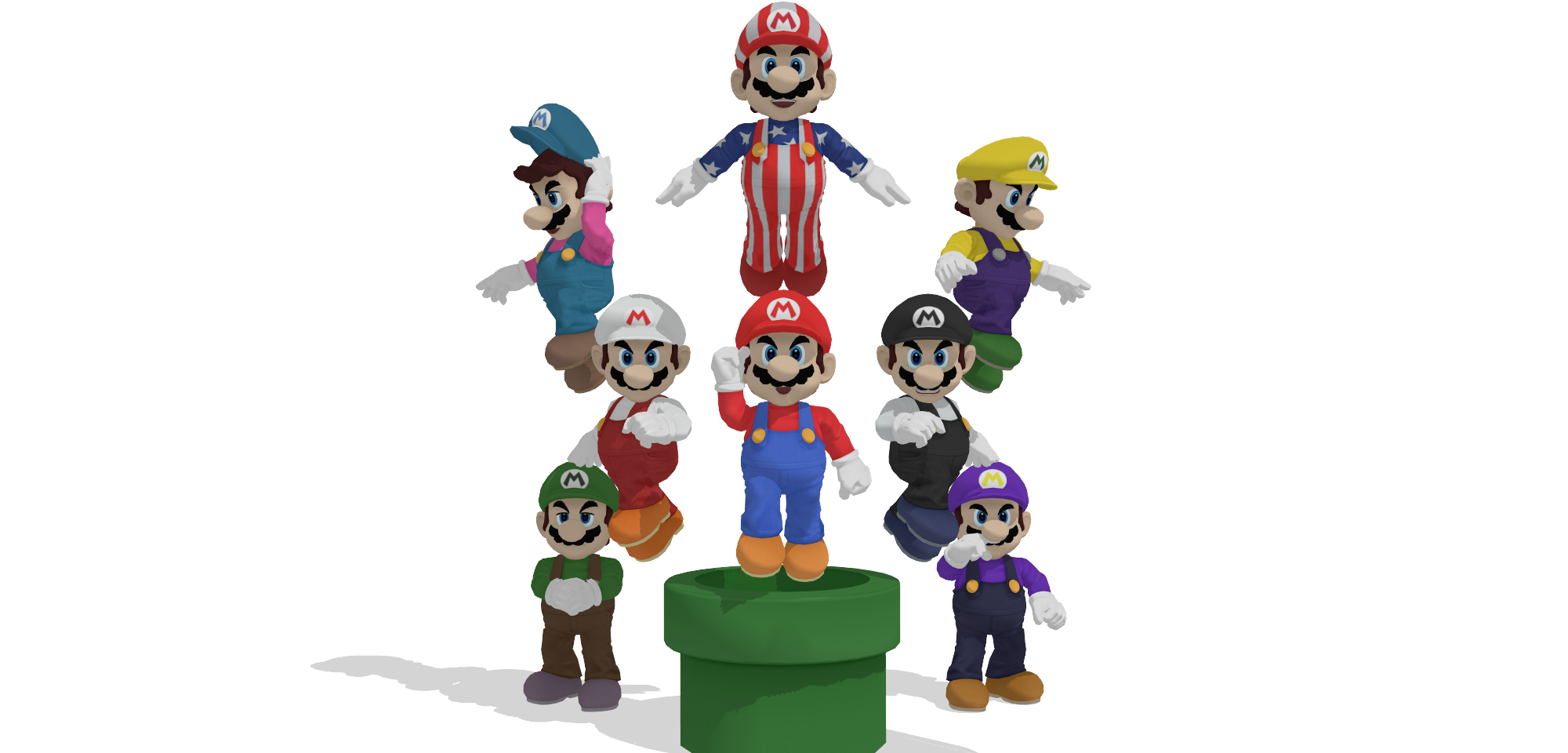 [MMD] SSB Wii U Mario DL by ShadowlesWOLF on DeviantArt