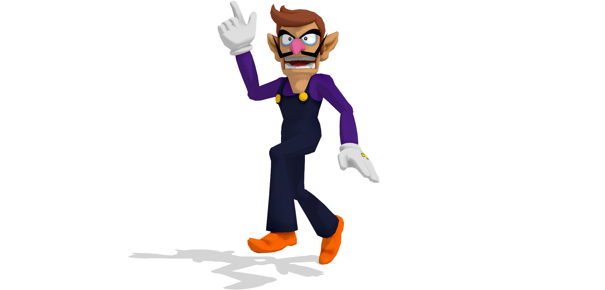 MMD Waluigi DL by ShadowlesWOLF on DeviantArt