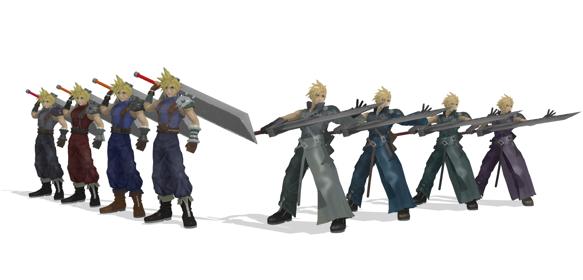[MMD] SSB Wii U Cloud Strife DL by ShadowlesWOLF on DeviantArt
