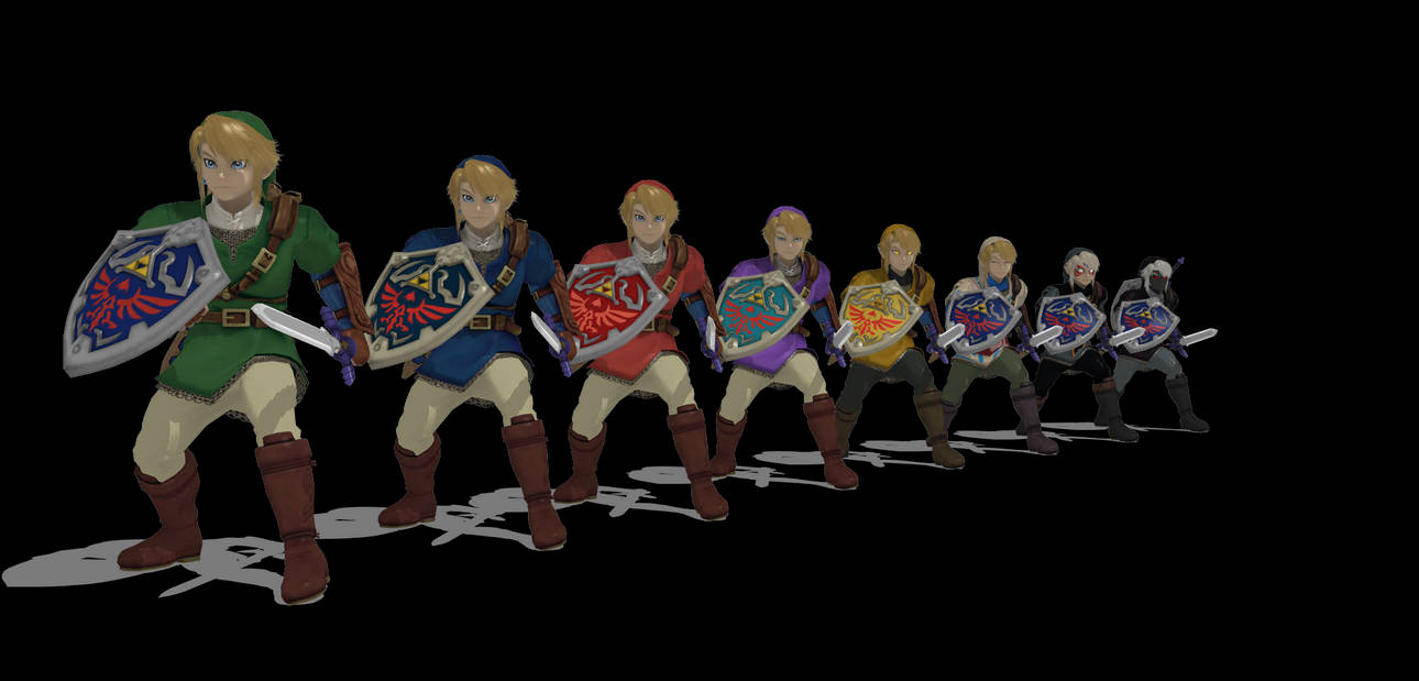 [MMD] SSB Wii U Link DL by ShadowlesWOLF on DeviantArt