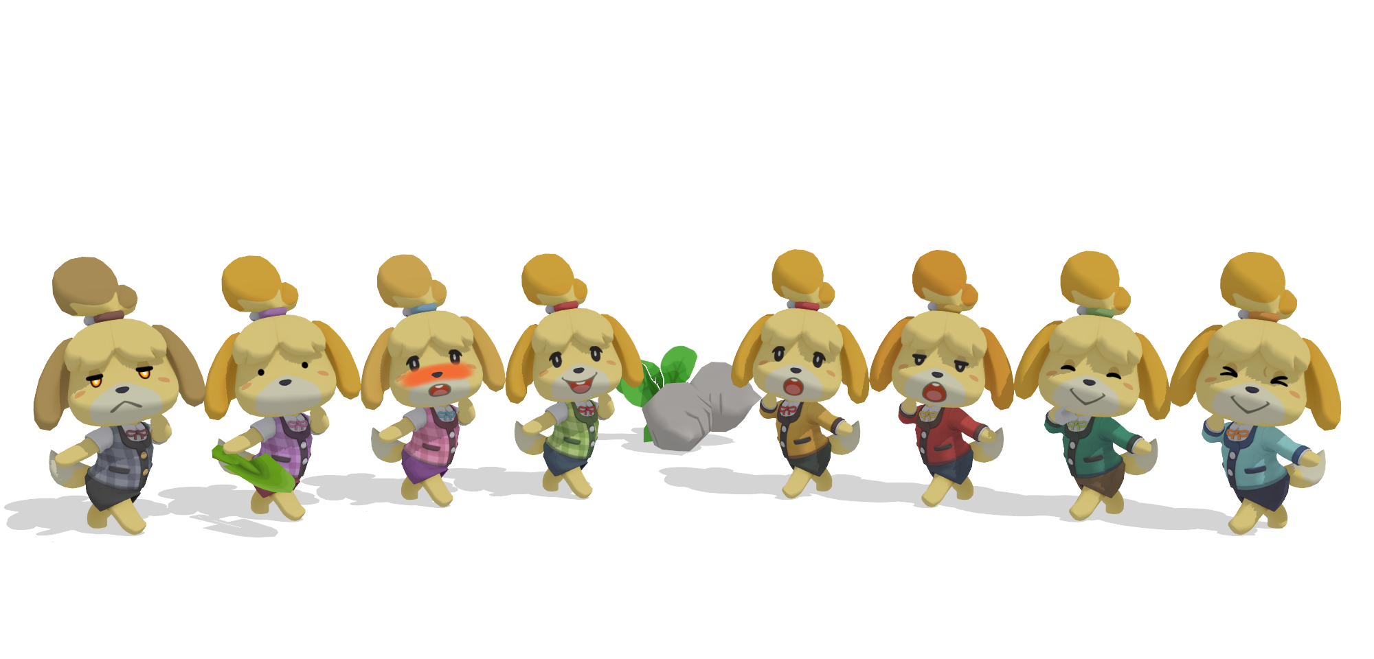MMD SSB Ultimate Isabelle DL by ShadowlesWOLF on DeviantArt