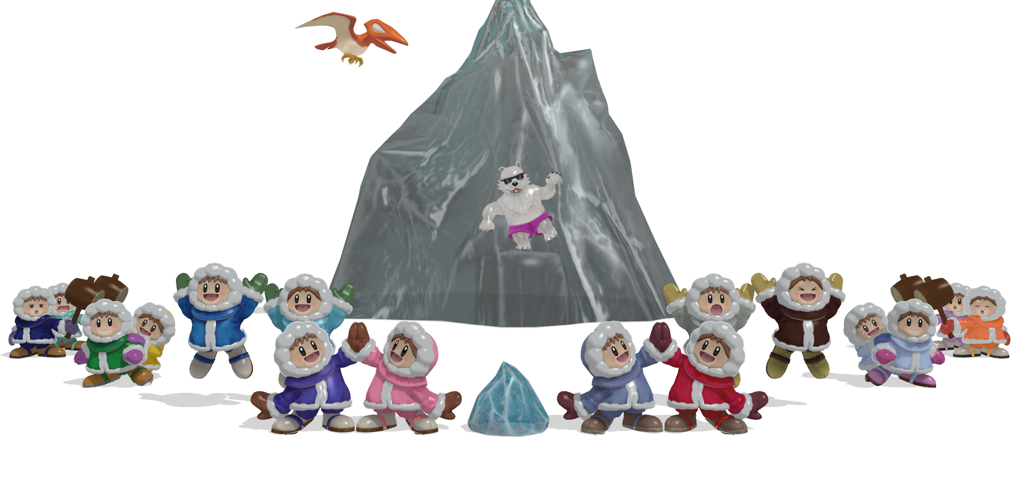 MMD SSB Ultimate Ice Climbers DL + by ShadowlesWOLF on DeviantArt