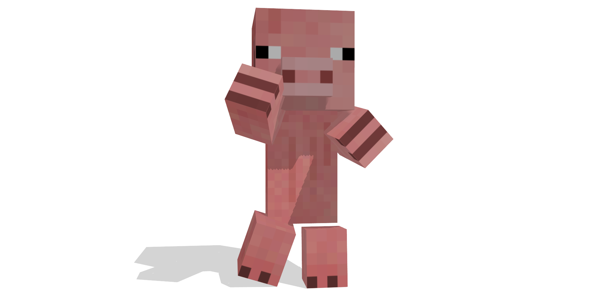 MMD SSB Ultimate Minecraft Pig Outfit DL by ShadowlesWOLF on DeviantArt