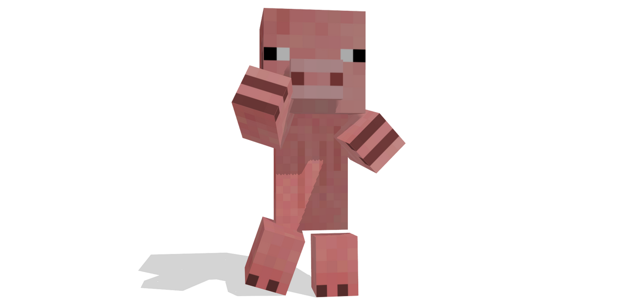 MMD SSB Ultimate Minecraft Pig Outfit DL by ShadowlesWOLF on DeviantArt