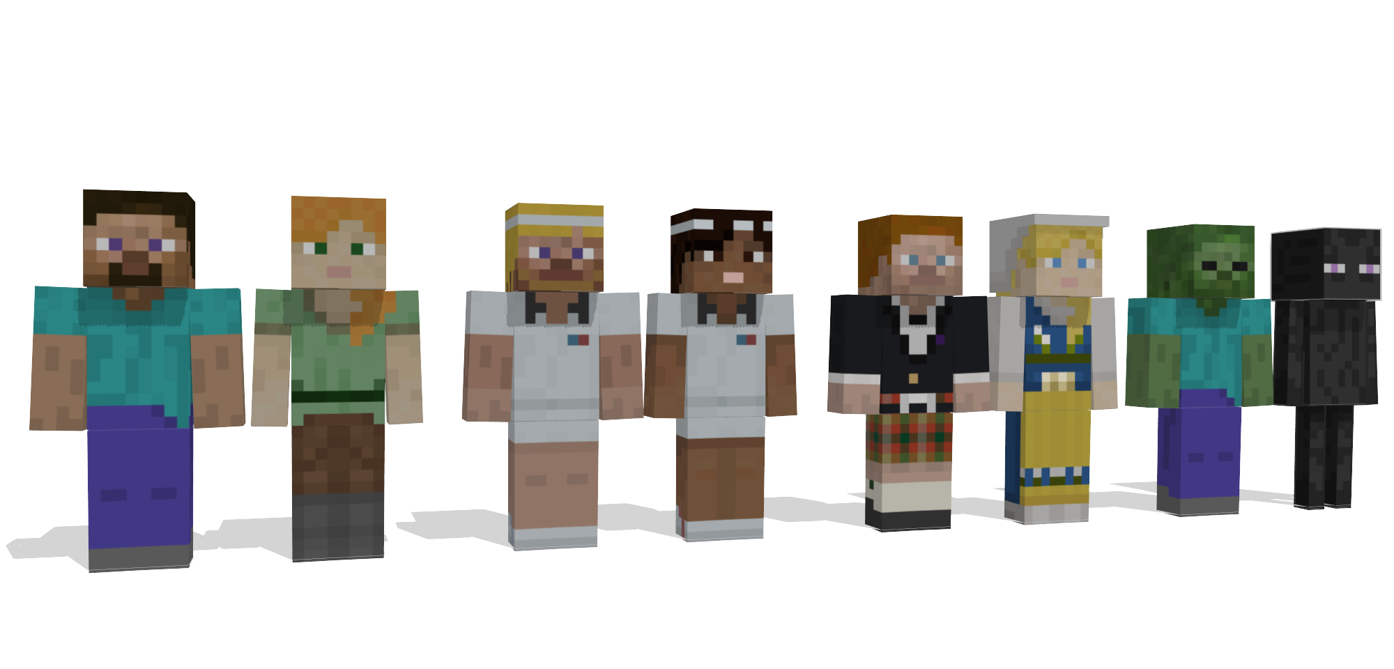 MMD SSB Ultimate Steve/Alex DL by ShadowlesWOLF on DeviantArt