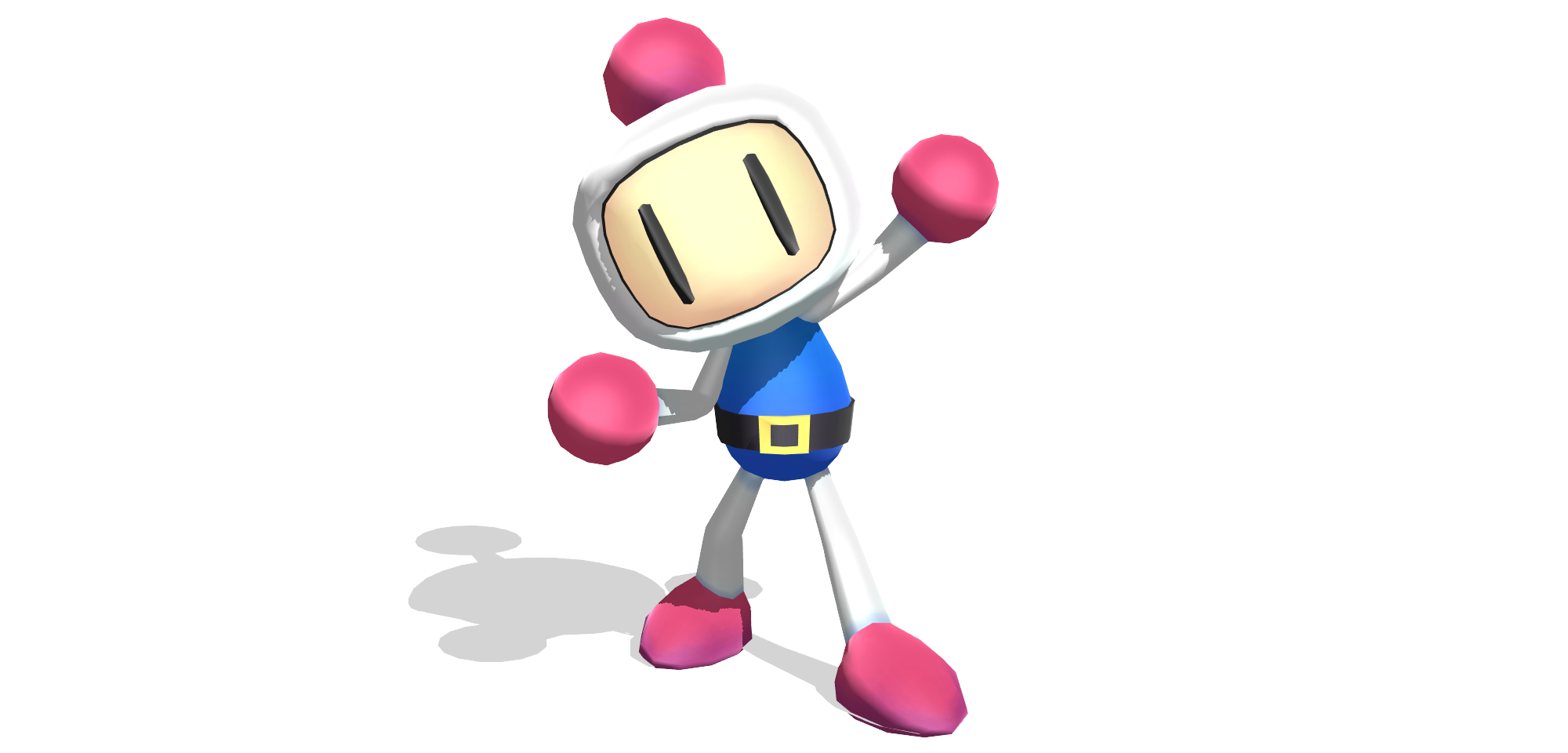 MMD BomberMan - White DL by ShadowlesWOLF on DeviantArt