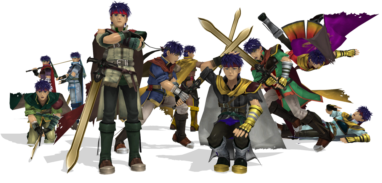 MMD SSB Brawl Ike ver 1.8 + [EX] by ShadowlesWOLF on DeviantArt