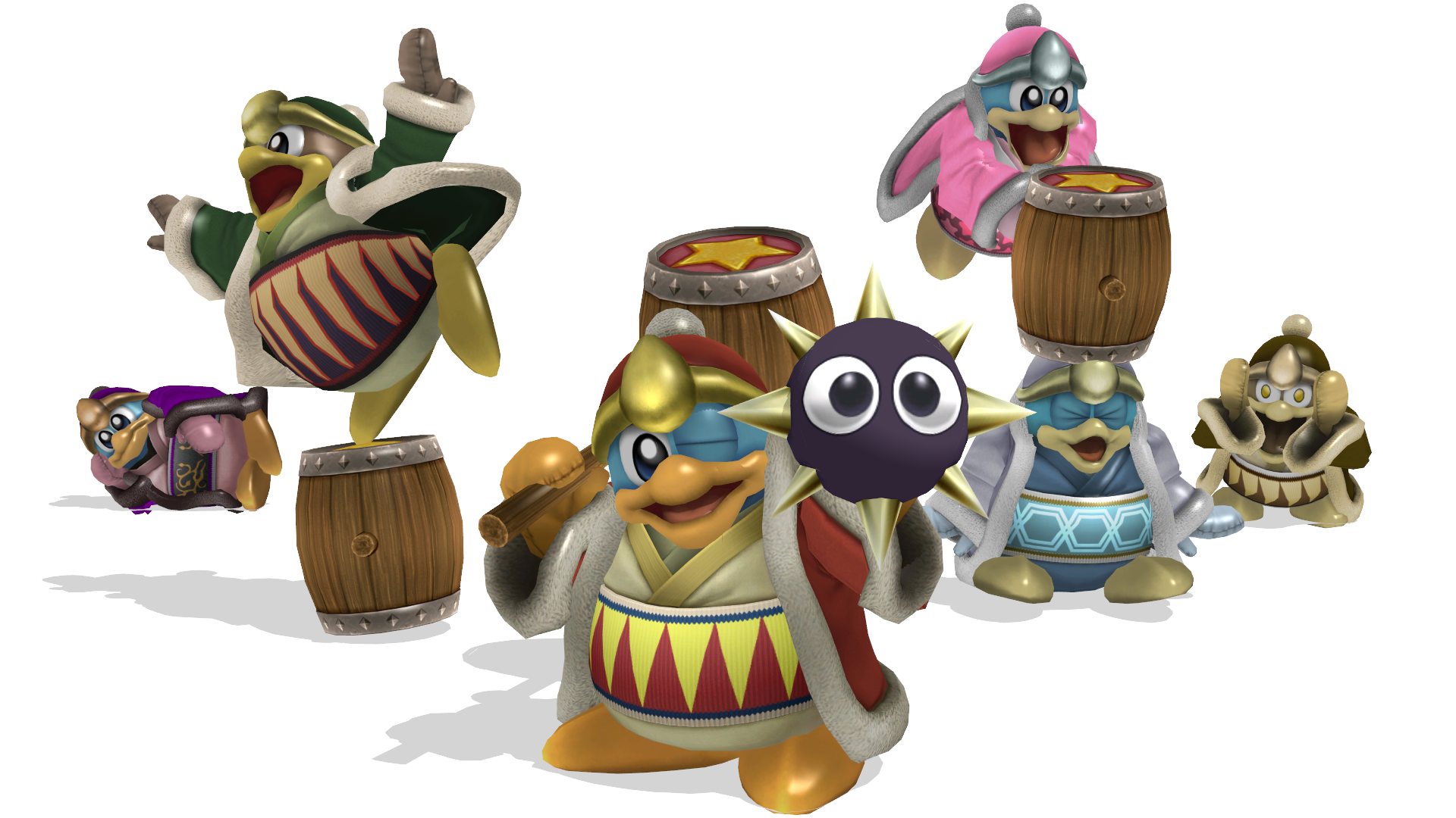 MMD King Dedede [Brawl] Ver2 DL by ShadowlesWOLF on DeviantArt