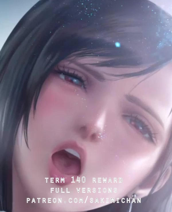 Tifa Cloud Panel 5 animation preview by sakimichan on DeviantArt