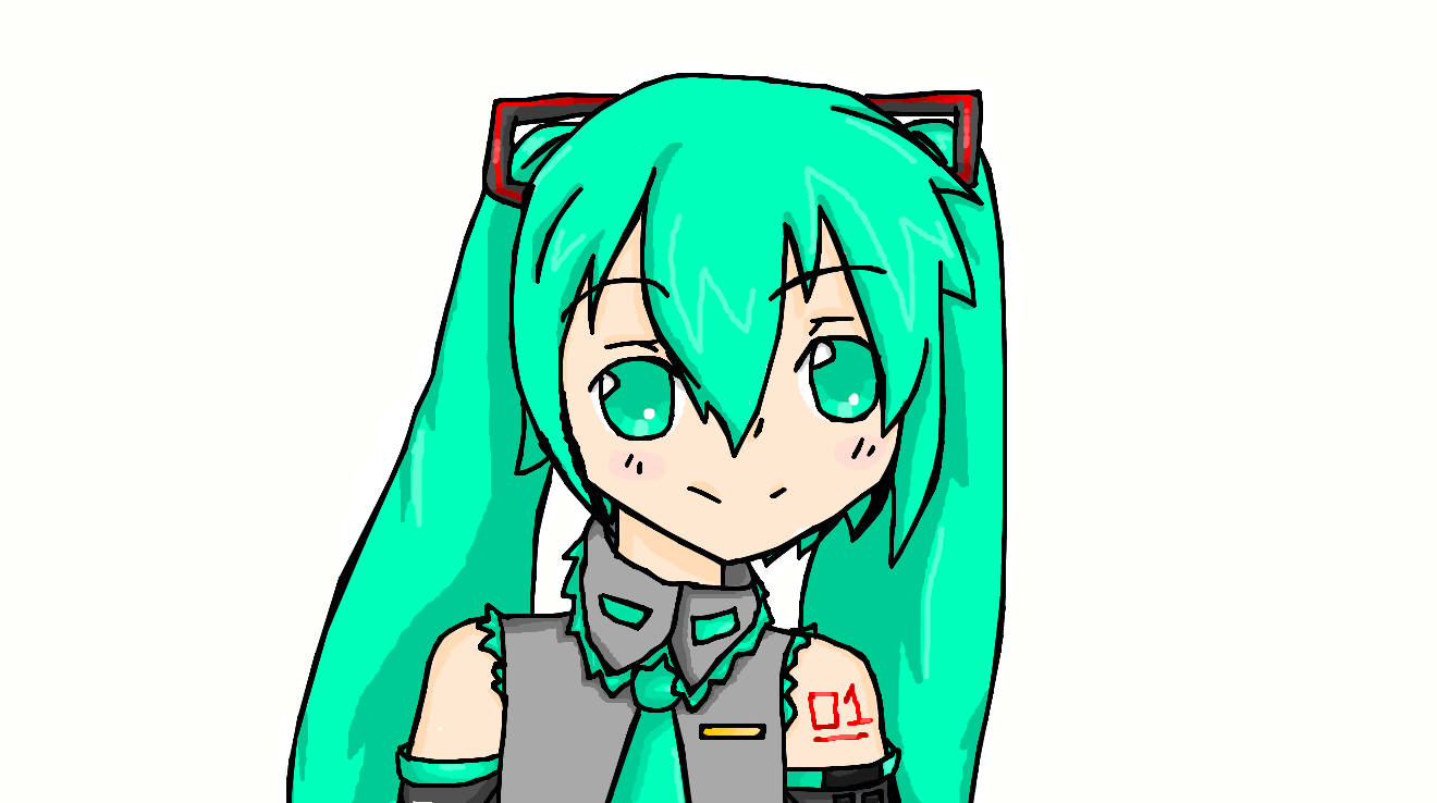 Miku hatsune by cow-master-zing on DeviantArt