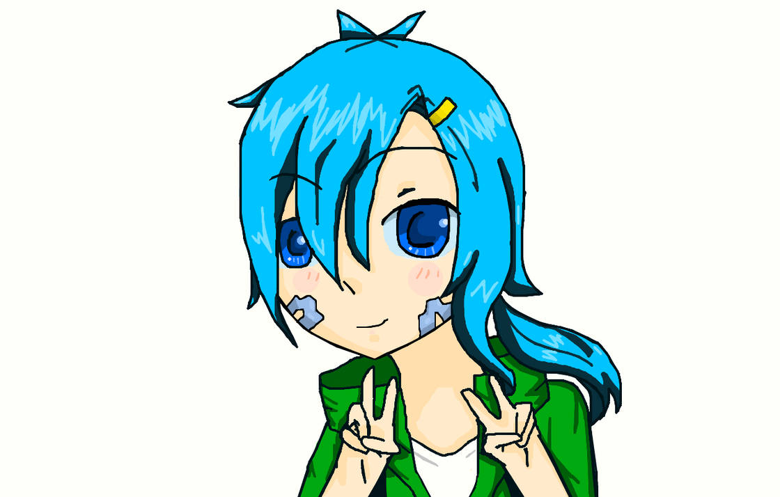 ene pretending to be seto by cow-master-zing on DeviantArt