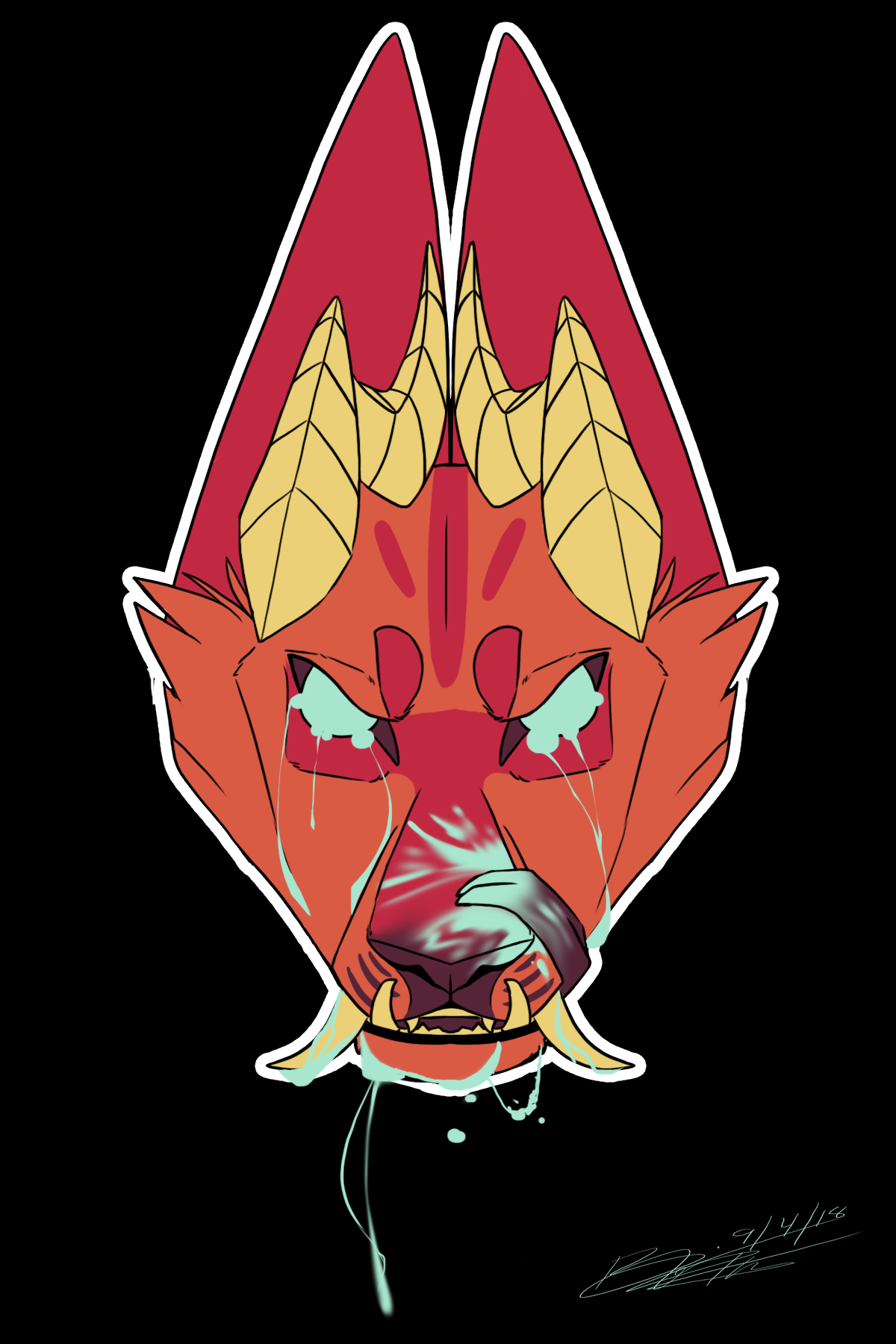 Wraith Headshot by WolfBlackwater on DeviantArt