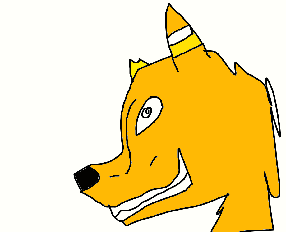 dumb holloween wolf its 10:03pm... by BLUEARTWARRIOR890 on DeviantArt