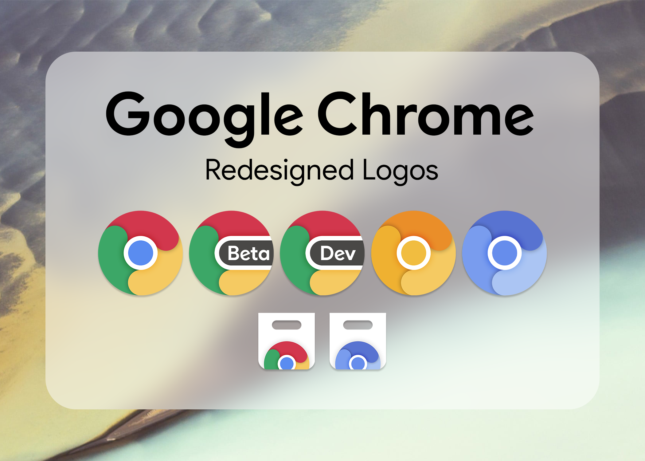 Google Chrome // Redesigned Icons by Futur3Sn0w on DeviantArt