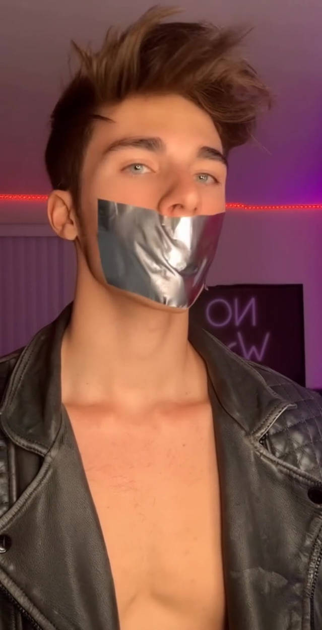 Captured TikToker by leather-ductape-boys on DeviantArt