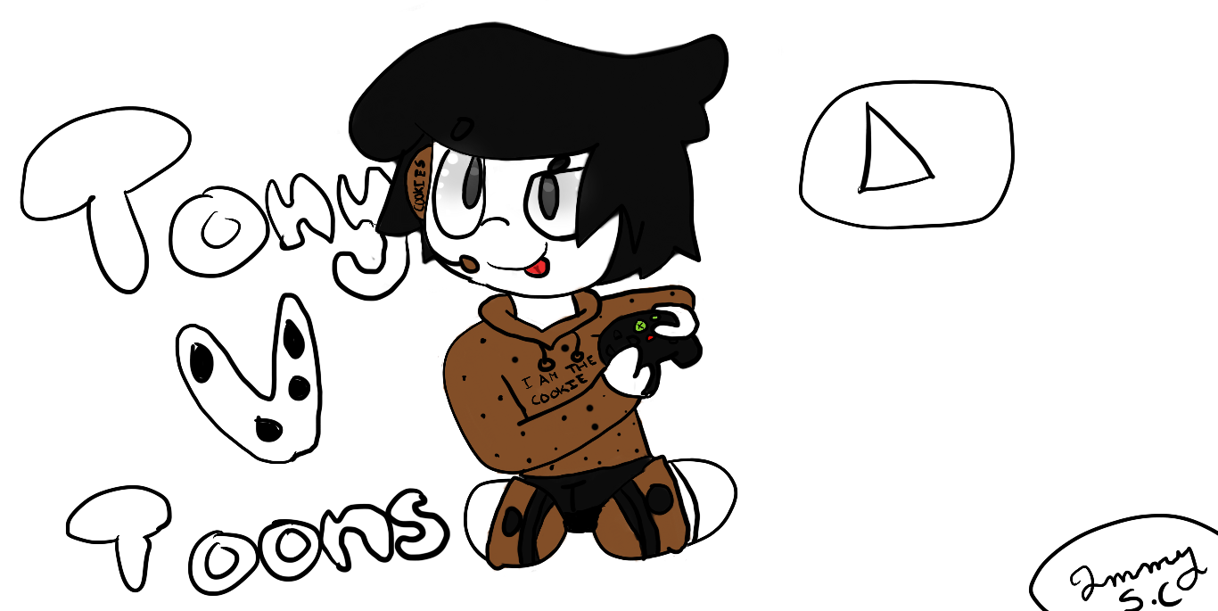 Tony V Toons Gaming by HoneyMunchkinArts on DeviantArt