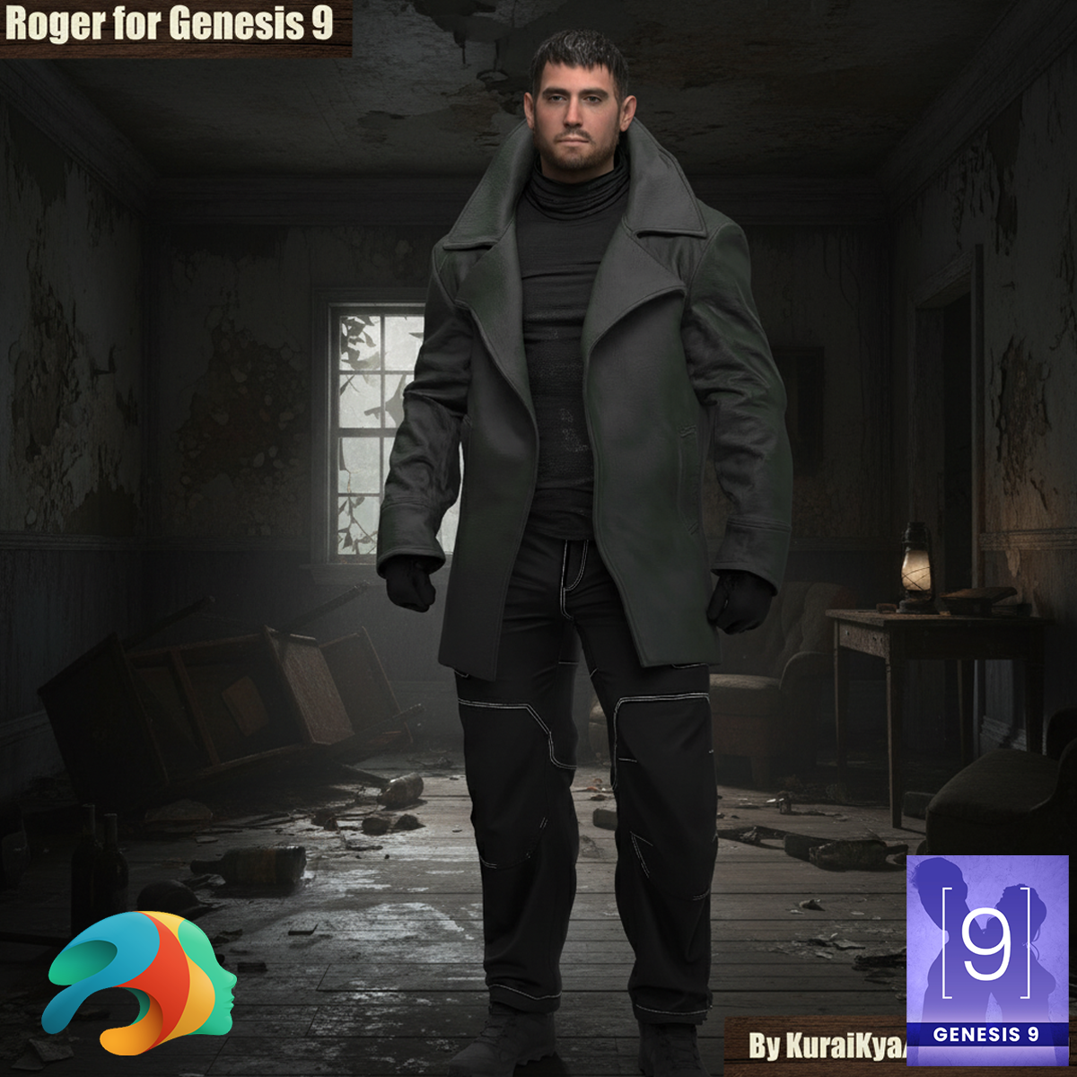 Roger for Genesis 9 by Radiantblog on DeviantArt