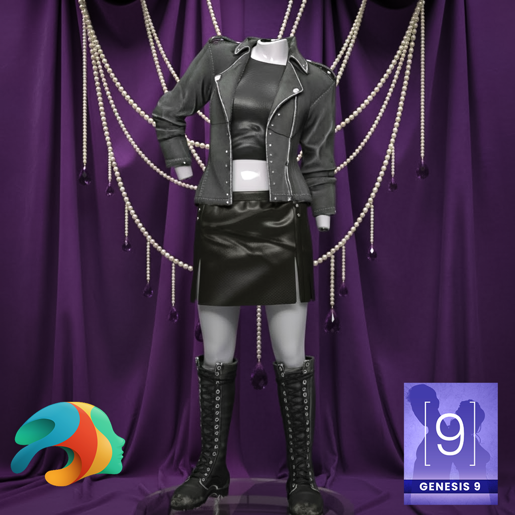 Edge Outfit for Genesis 9 by Radiantblog on DeviantArt
