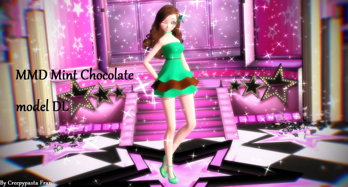 MMD Mint Chocolate Model DL by Lavender-Doodles on DeviantArt