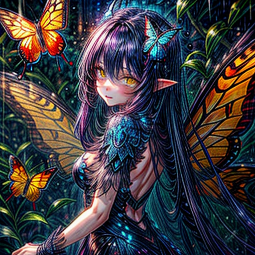 Butterfly Bug Girl by Subtra on DeviantArt