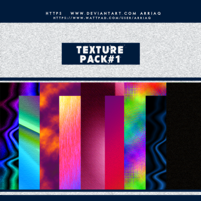 TEXTURE PACK# 1 | RAINBOW by arriaq on DeviantArt