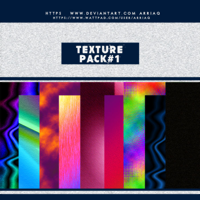 TEXTURE PACK# 1 | RAINBOW by arriaq on DeviantArt