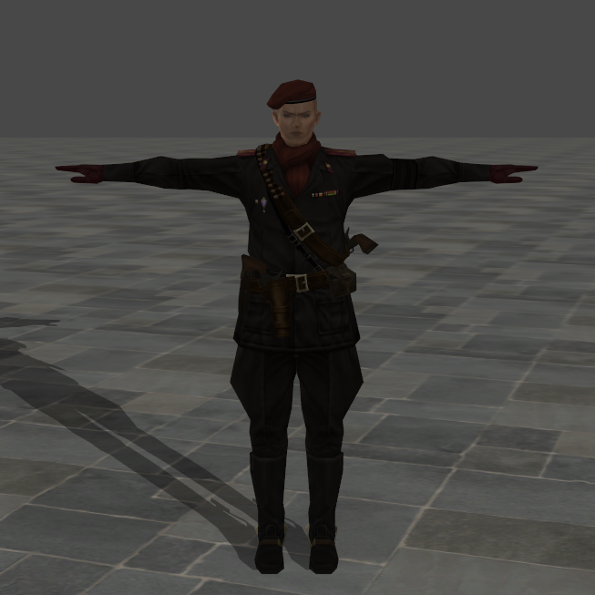 Revolver Ocelot 3D Model for XNALara by cookm3 on DeviantArt