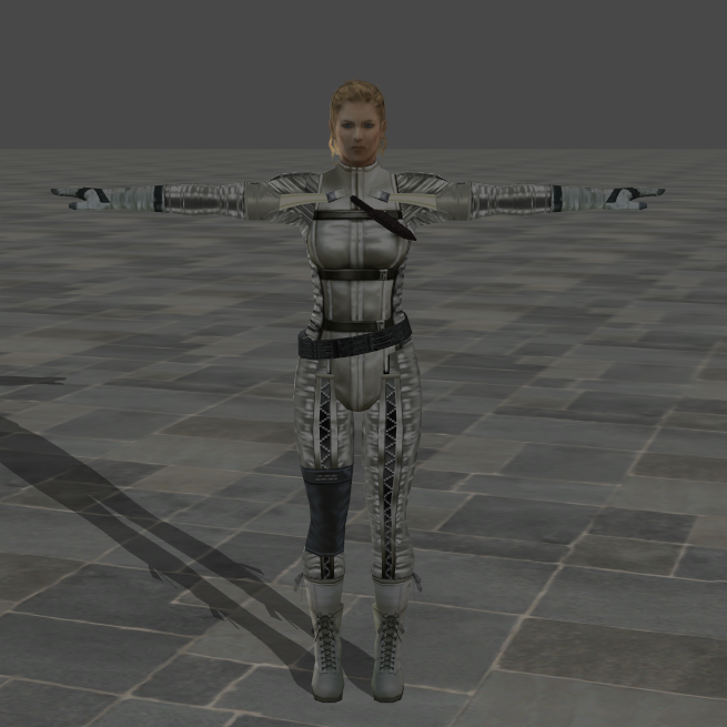 The Boss 3D Model for XNALara by cookm3 on DeviantArt