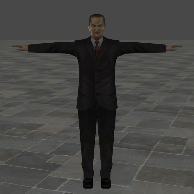 President (Lyndon B. Johnson) 3D Model for XNALara by cookm3 on DeviantArt