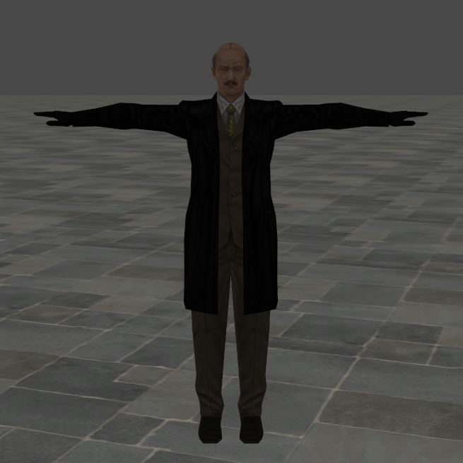 Sokolov 3D Model for XNALara by cookm3 on DeviantArt