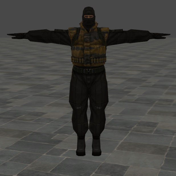 The Pain 3D Model for XNALara by cookm3 on DeviantArt