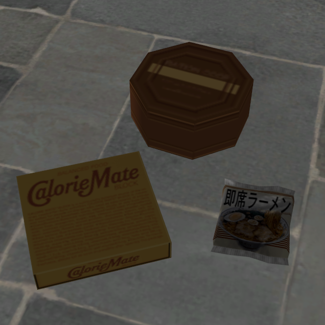 MGS3 Food Models (Full Pack) for XNALara by cookm3 on DeviantArt