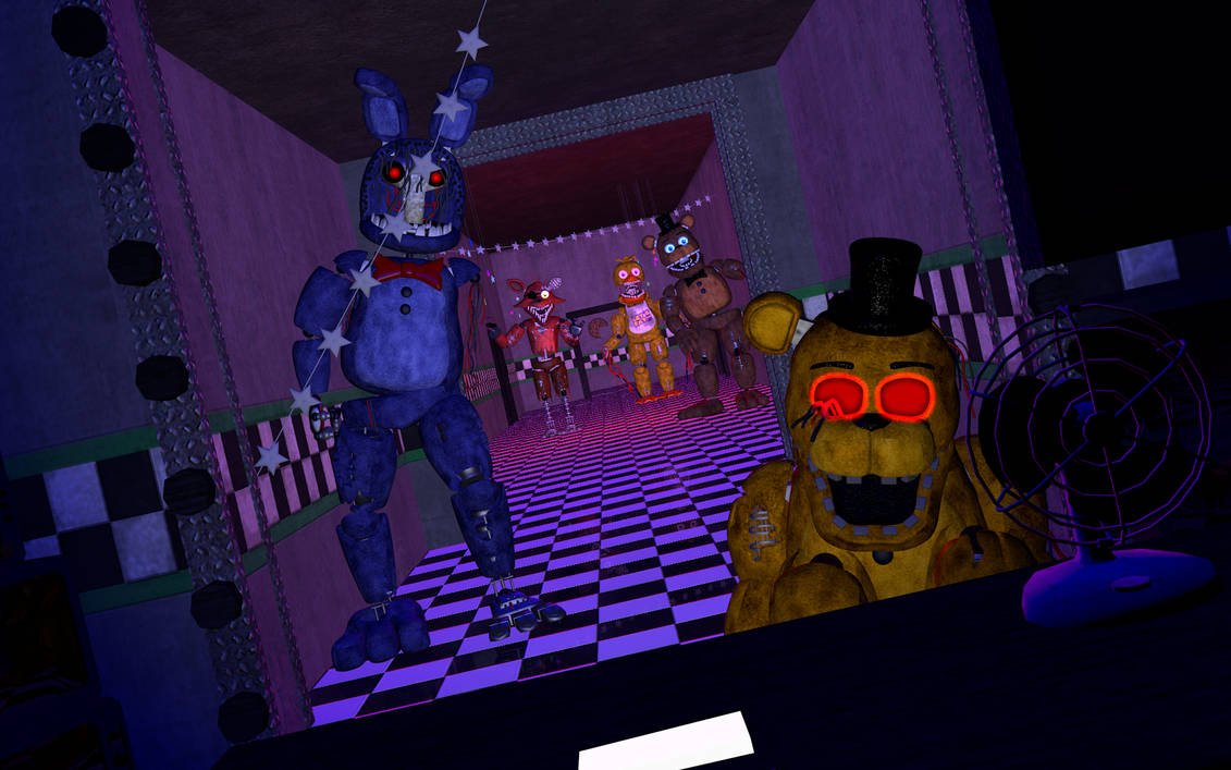 Fnaf 2 withered Attack by Freddy752YT on DeviantArt
