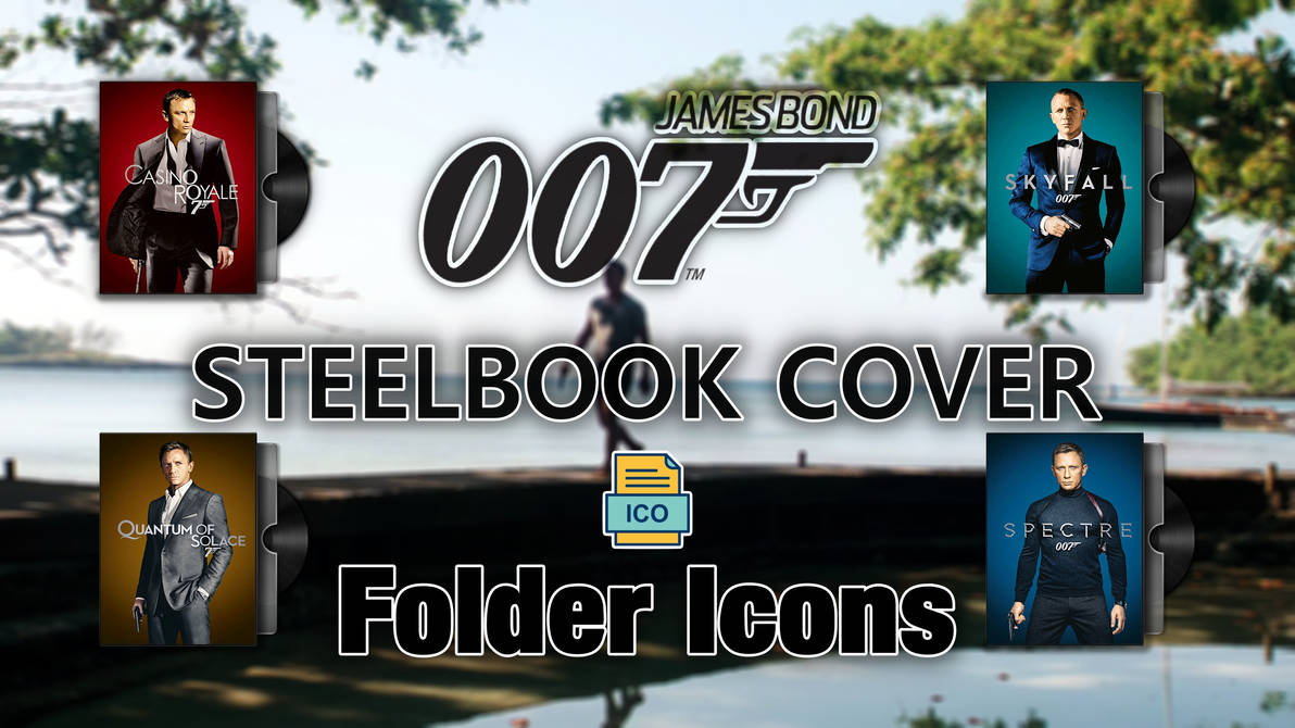 Daniel Craig's Bond Folder Icon Collection [ICO] by FolderIconBoy on ...