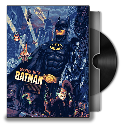Batman (1989) folder icon [ICO] by FolderIconBoy on DeviantArt